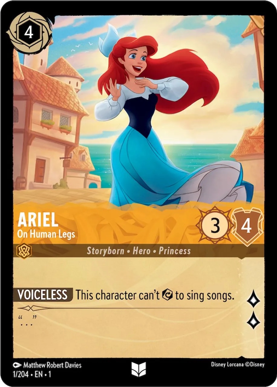 Ariel - 1/204: On Human Legs: The First Chapter - TCGWorld
