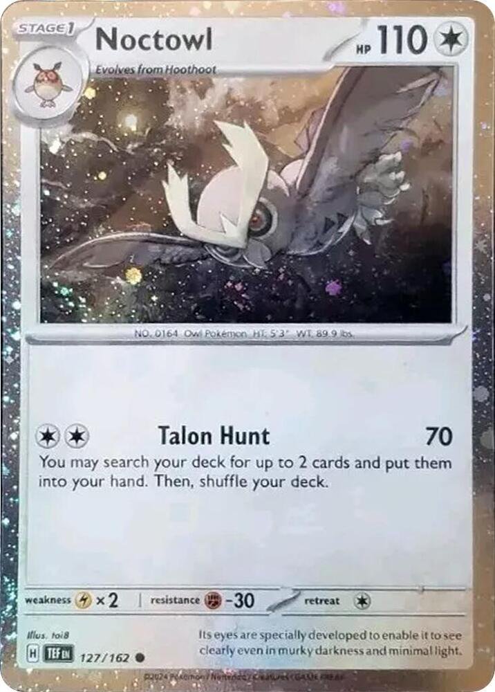 Noctowl - 127 (Cosmos Holo): Scarlet & Violet Promo Cards - TCGWorld