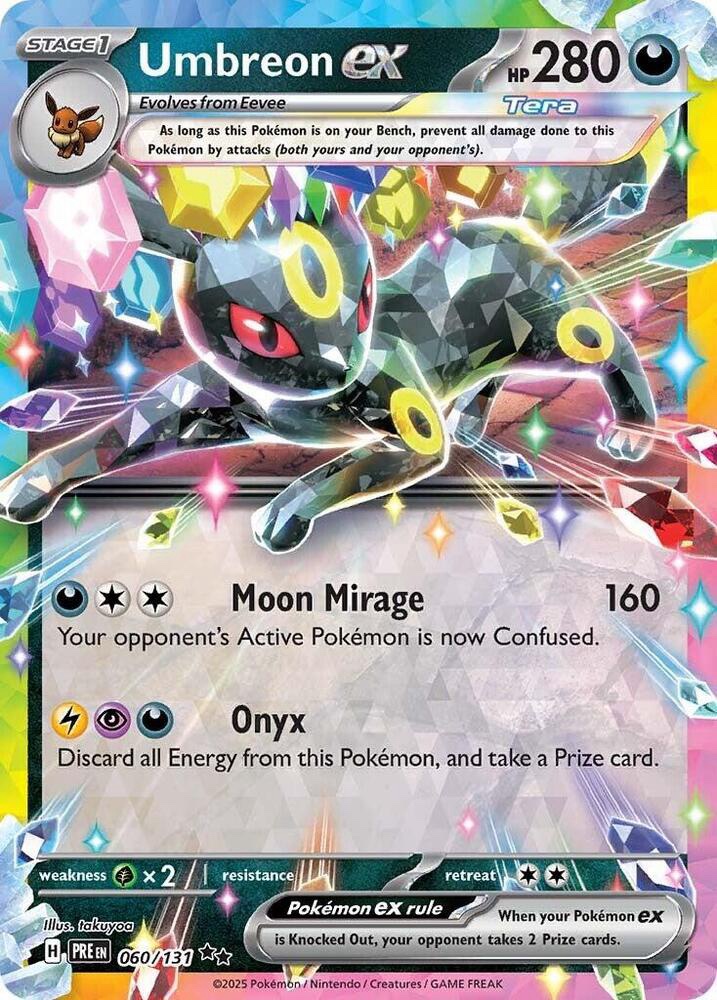 Umbreon ex - 060/131 : Prismatic Evolutions - TCGWorld